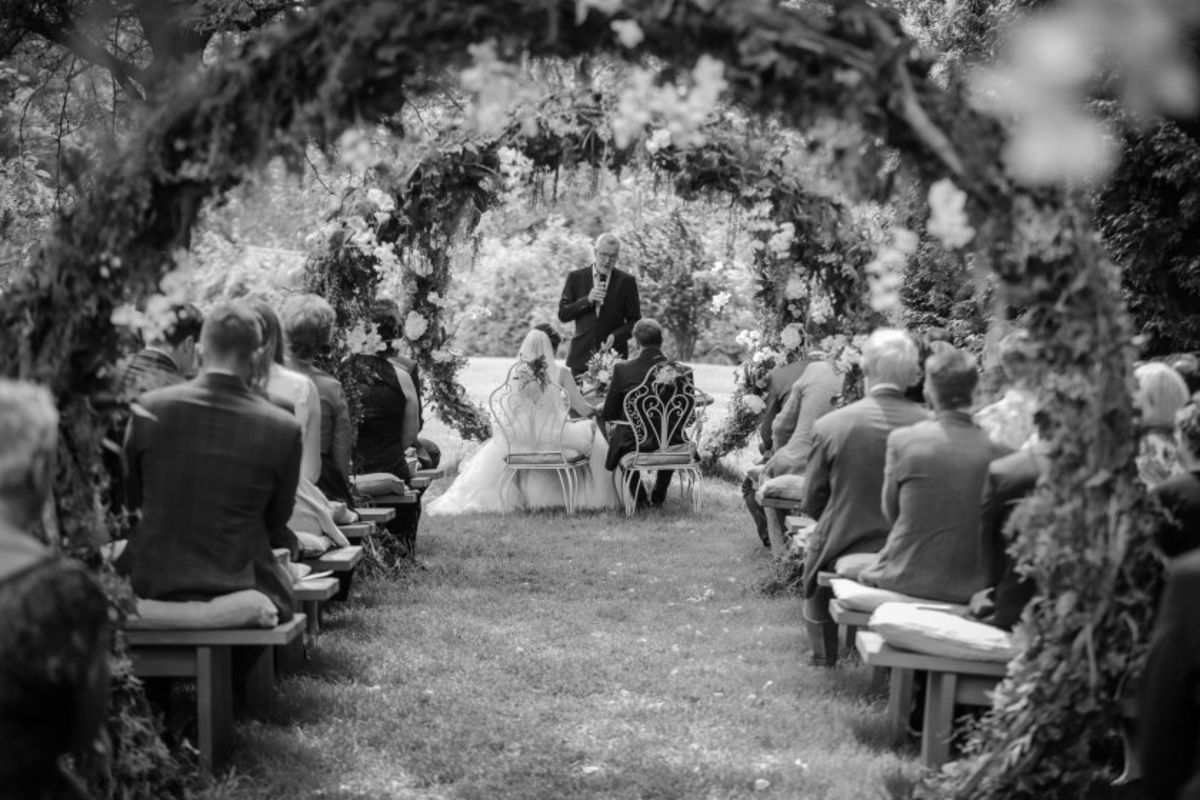 Hochzeit im Aiola im Schloss