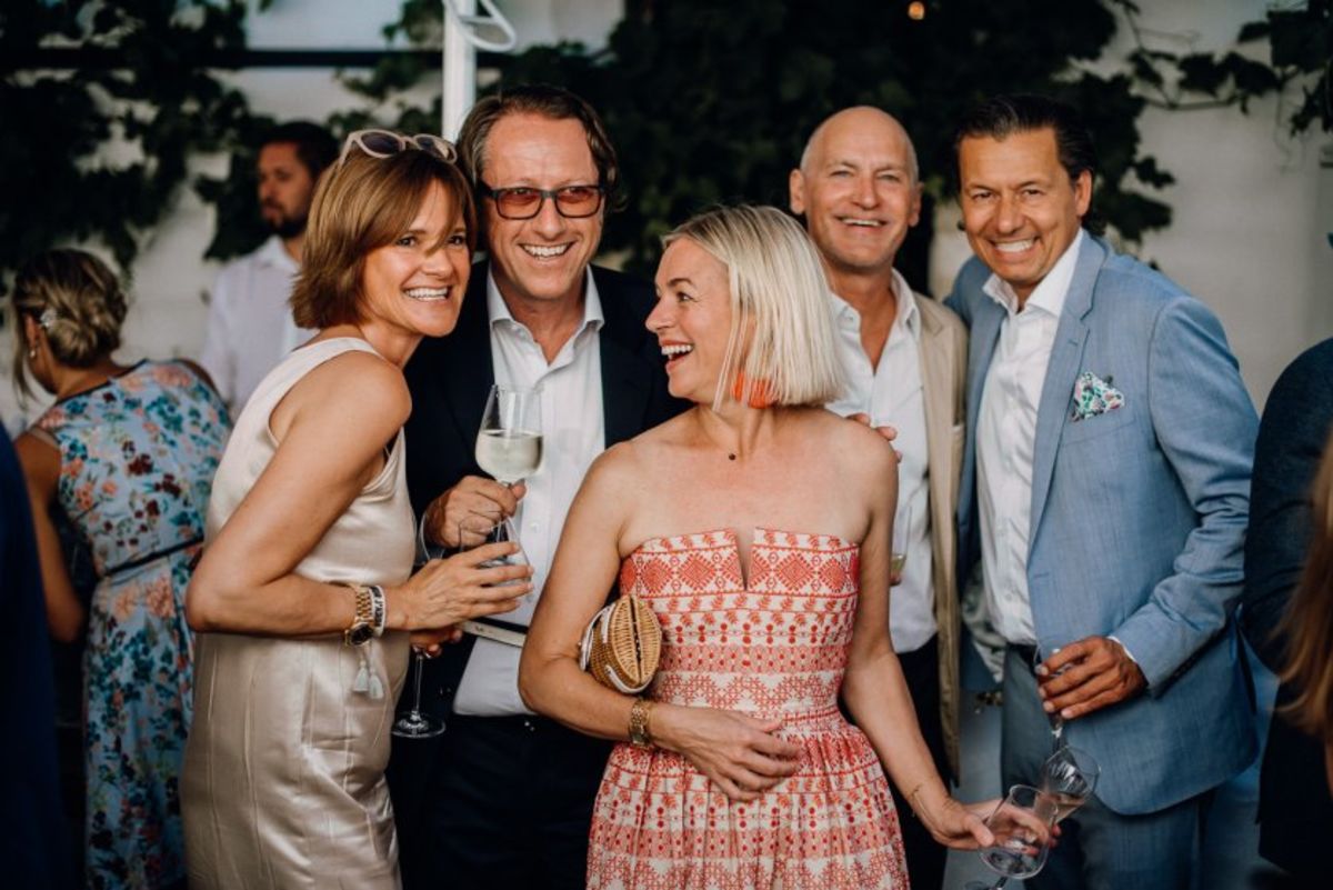 Boho Hochzeit im Himmelblau Rust